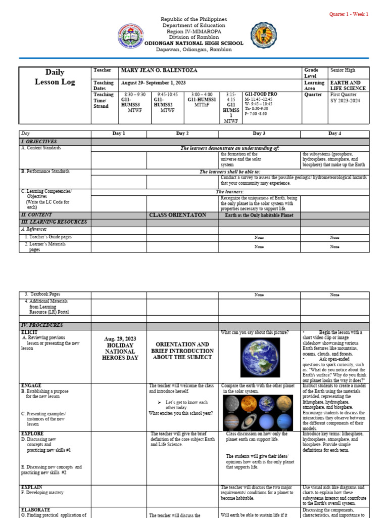 Building a Solar System Model | PDF