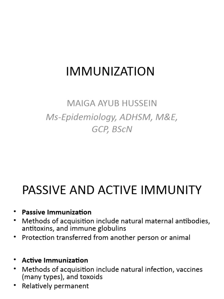Immunization and Vaccines | PDF | Vaccines | Immunity (Medical)