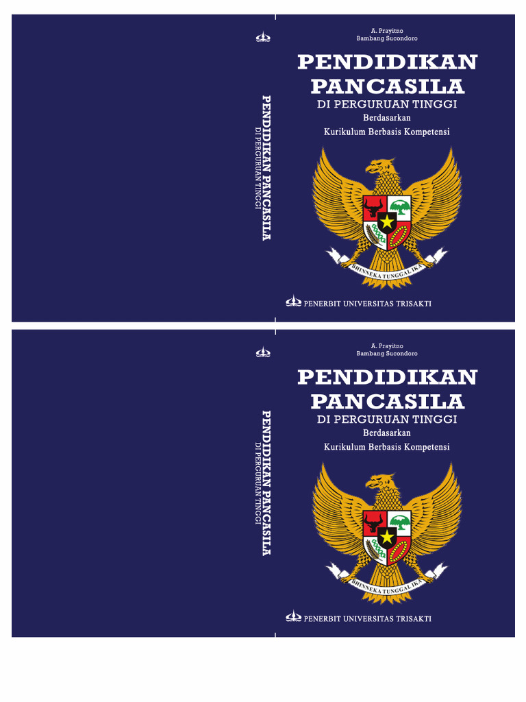 Pendidikan Pancasila Di Perguruan Tinggi A Prayitno A5 | PDF