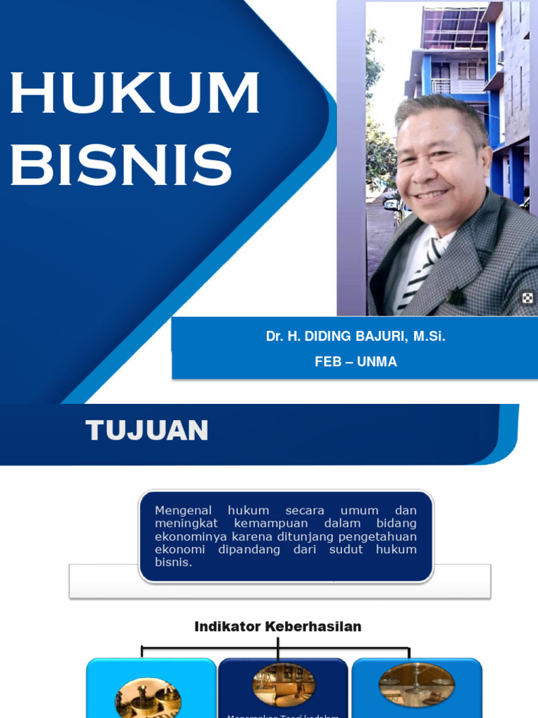 Dasar-Dasar Hukum Bisnis | PDF