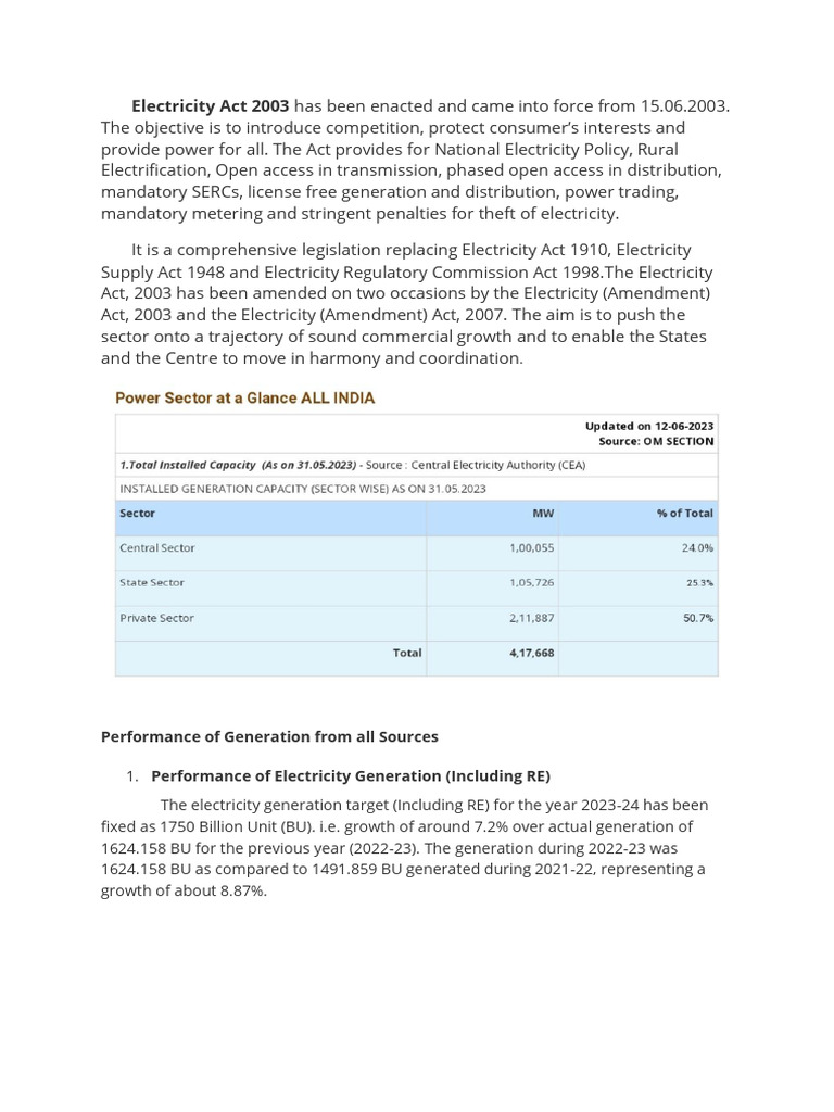 Indian Scenerio | PDF