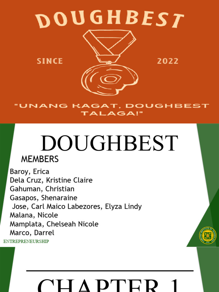 Entrep PPT Template | PDF | Doughnut | Cooking