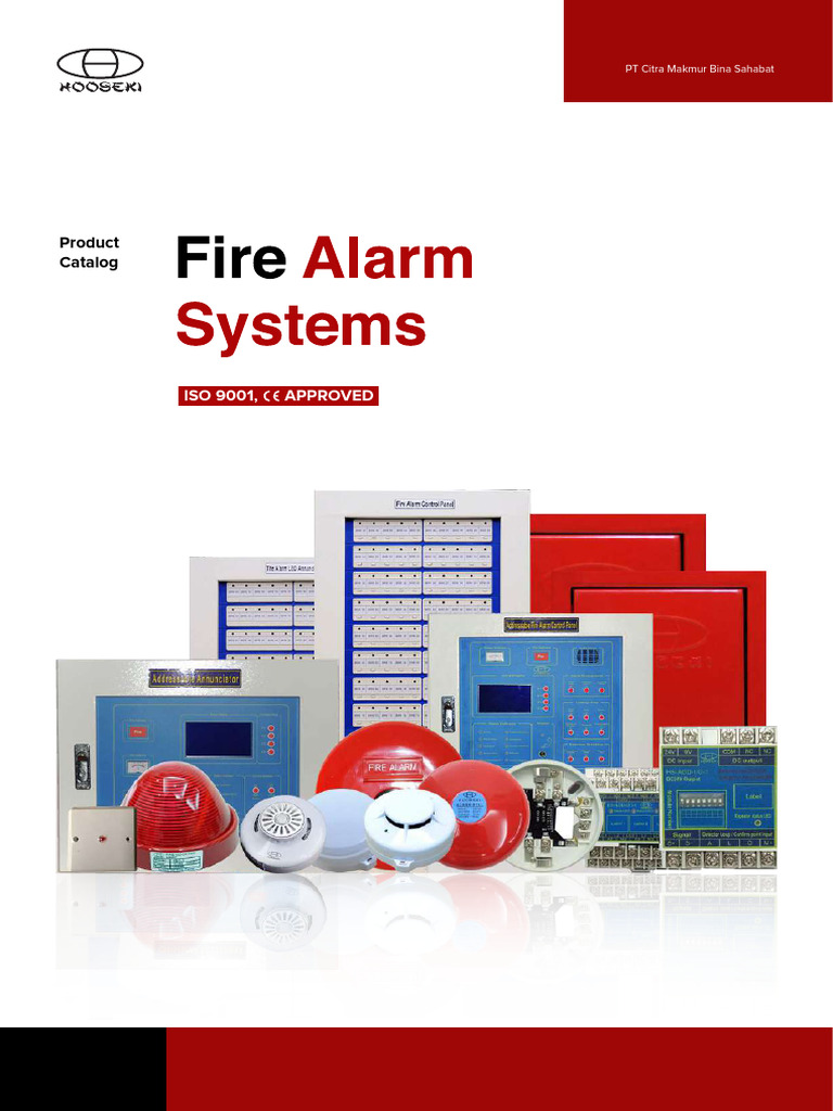Hooseki Fire Alarm System Overview | PDF | Capacitor | Alternating Current
