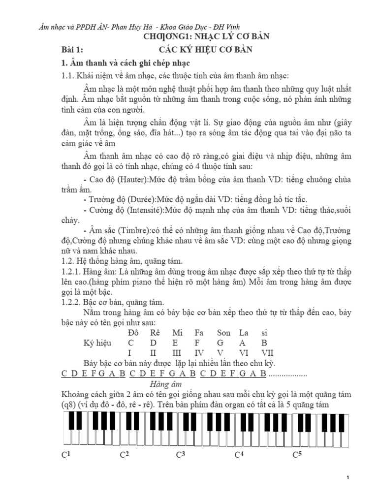 Tài Liệu Âm Nhac Phương Pháp Giáo Dục Âm Nhạc Tieu Hoc | PDF