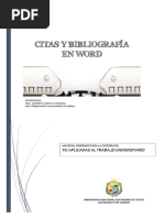Citar y Referenciar en Word Iso 690 | PDF
