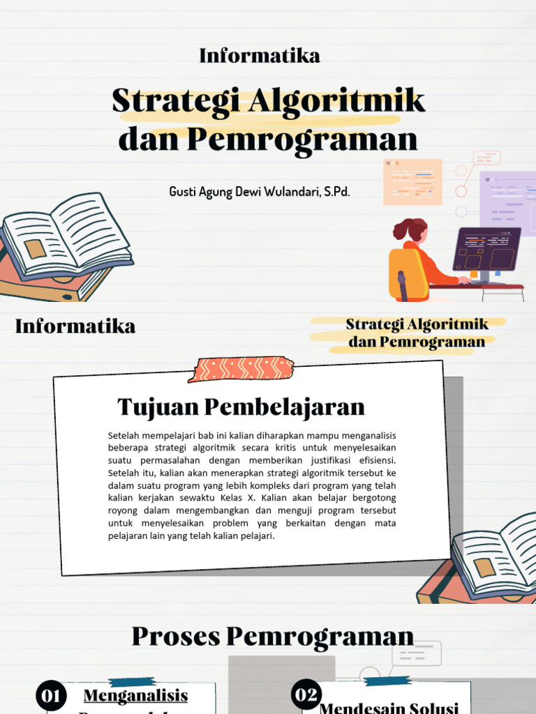 Materi Strategi Algoritmik Dan Pemrograman Kelas Xi Pdf