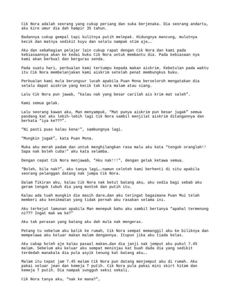 Kak Nora Gempal | PDF