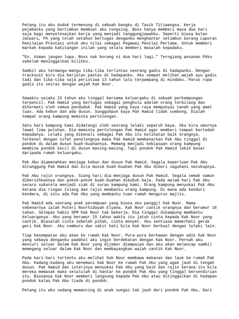 Kak Noor Suka Berzina | PDF