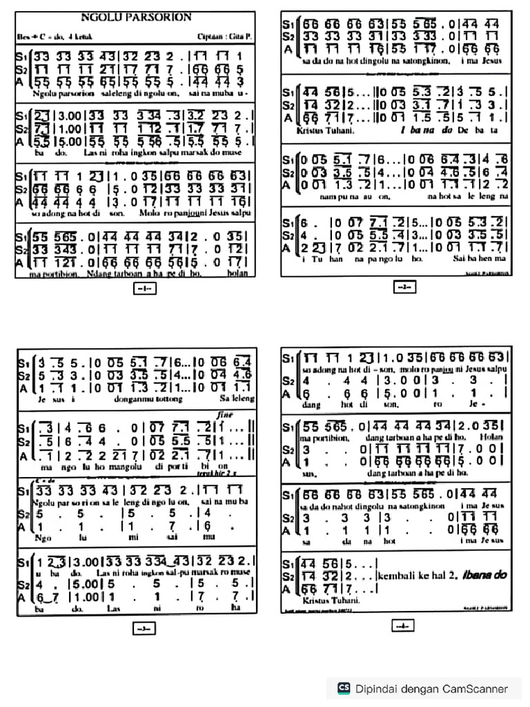 Koor Ngolu Parsorion | PDF