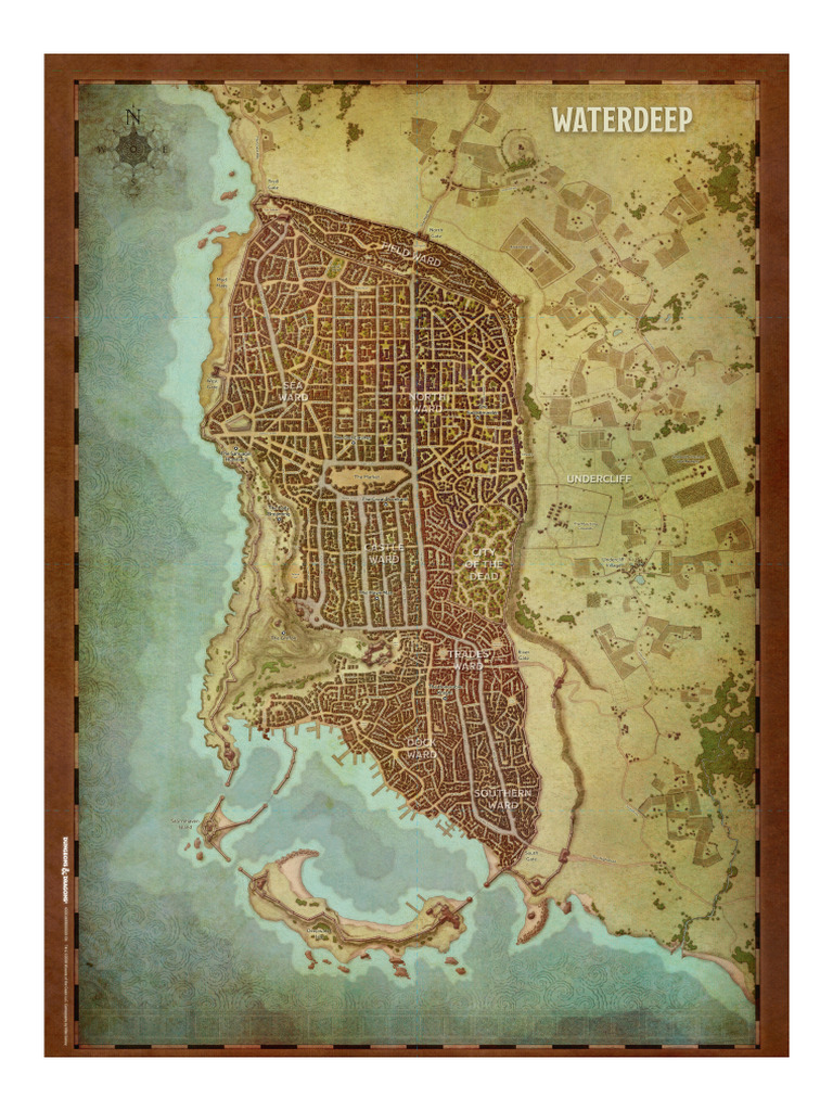 Waterdeep Map | PDF