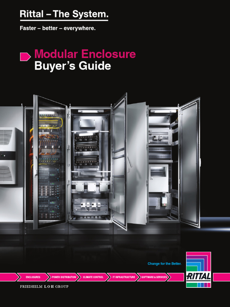 Rittal US377 Modular Enclosure Buyer's Guide 5 4375 | PDF | Home & Garden