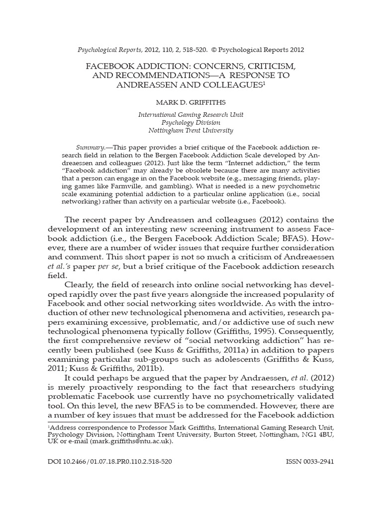 Griffiths 2012 | PDF