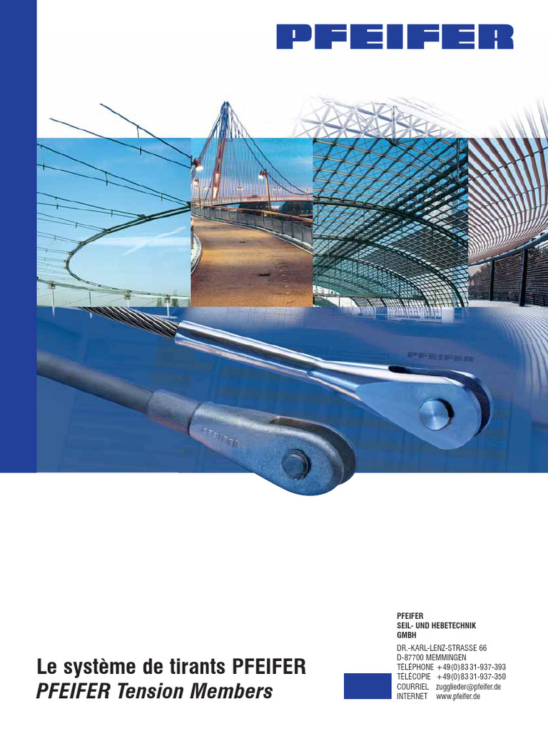 Cable Tendu Fiche Technique | PDF