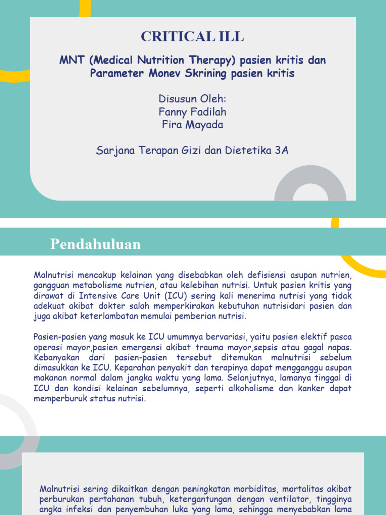 3A Kelompok 6 Critical Ill | PDF