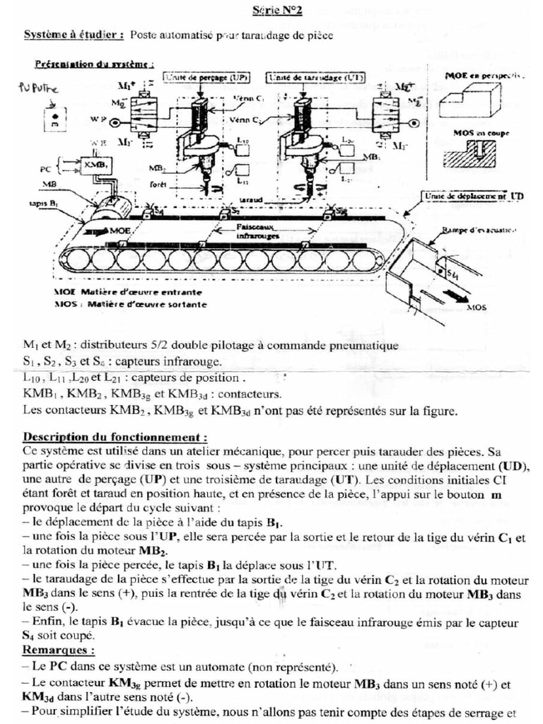 TD2 Automatisme Industrielle Laghouat | PDF