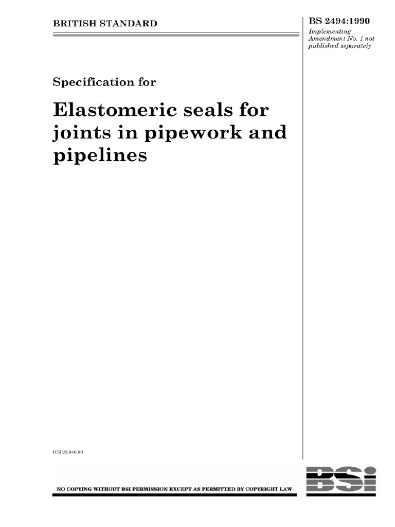 BS 2494-1990 | PDF