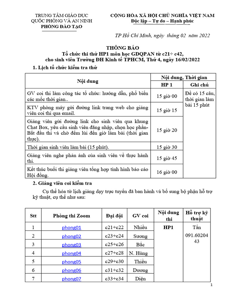 Thi TH HP1, TH 4, Ngày 16-02-2022 | PDF