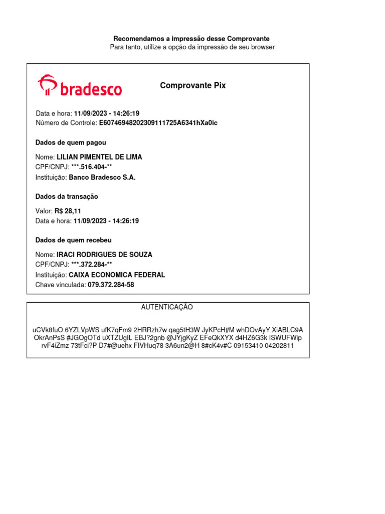 Comprovante Uber | PDF