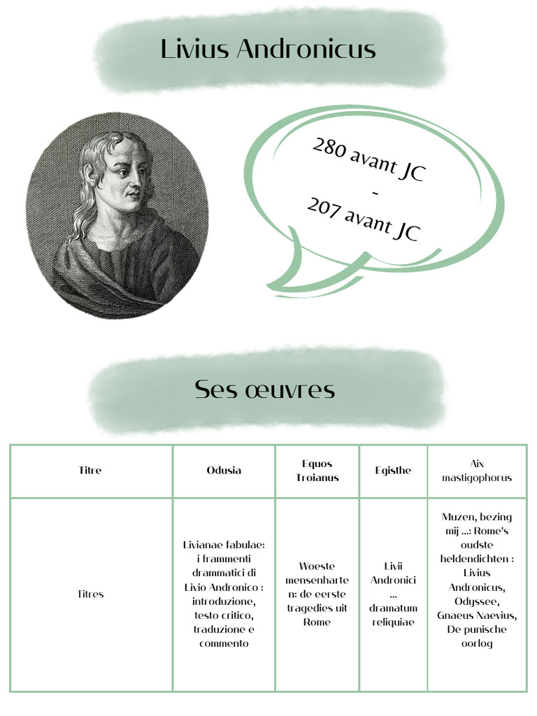 Livius Andronicus | PDF