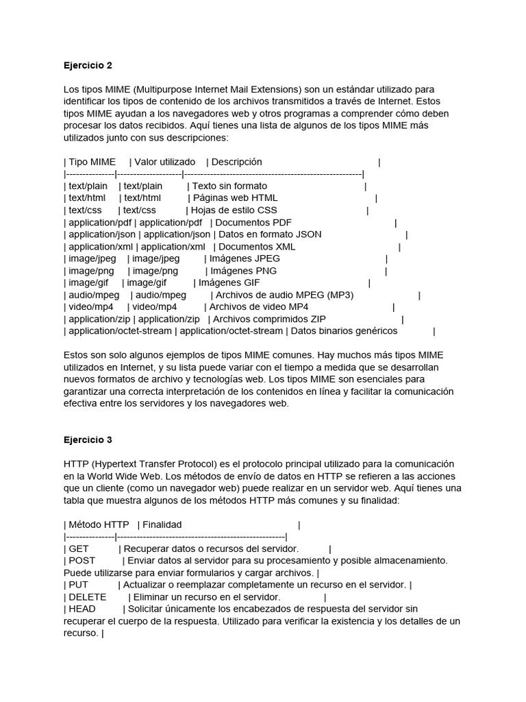 Ejercicio 2 | PDF | Redes | Internet y web