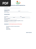F-Line Application (New) - Application Form | PDF