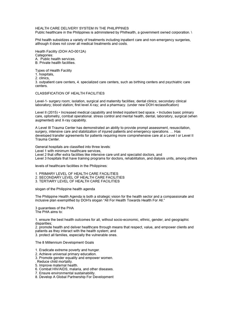 Ncm 104 Pdf Health Care Health Facility