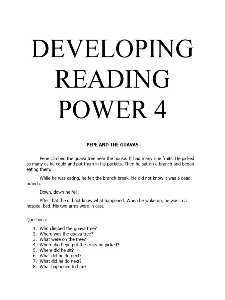 Developing Reading Power 4 | Download Free PDF | Astronauts | Spacecraft