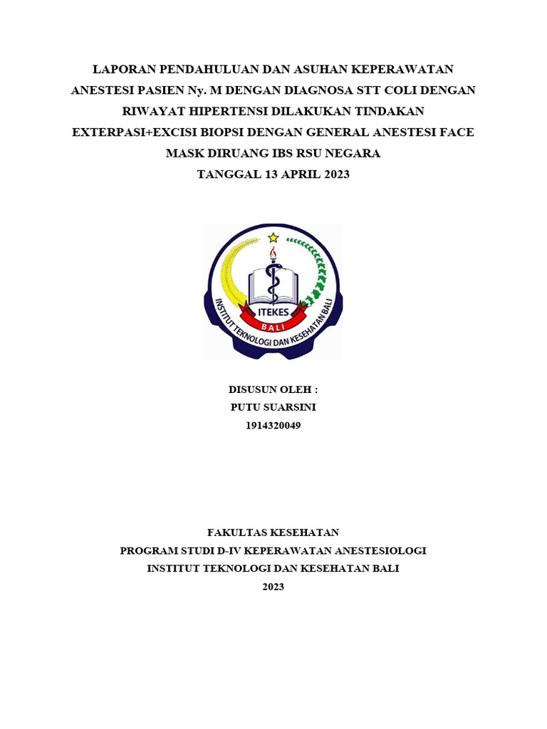 LP Dan Askan STT Coli - Putu Suarsini - 1914320049 - Revisian | PDF