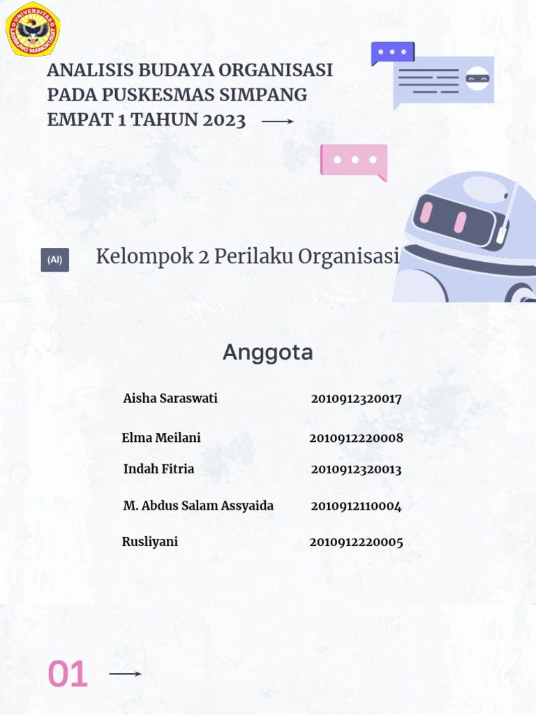 Indah Fitria - 2010912110004 - PPT Perilaku Organisasi | PDF