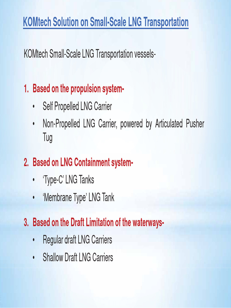 Small Scale LNG Carriers | PDF | Liquefied Natural Gas | Ships