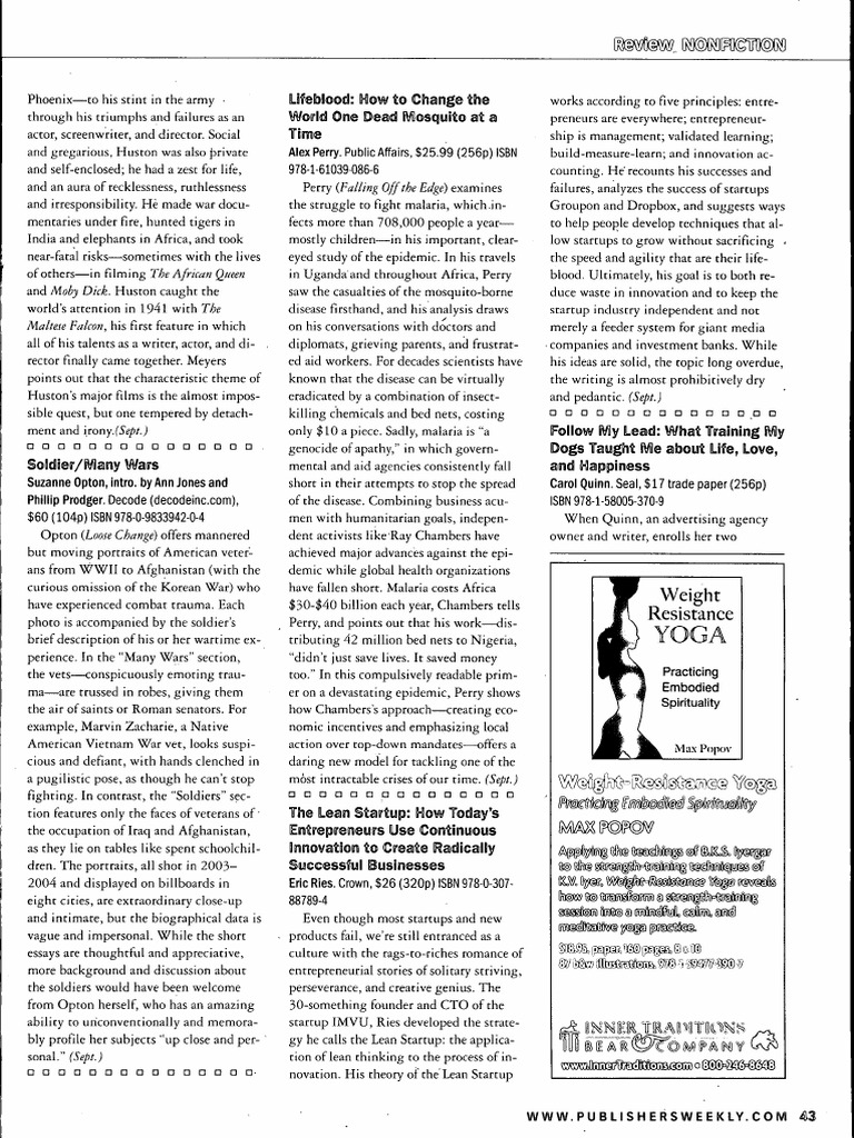 The Lean Startup How Today's Entrepreneurs Use Continuous Innovation To Create Radically ...