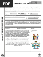 ENCUENTRO EN EL HOGAR - Practica 13 Acción 13.3 | PDF