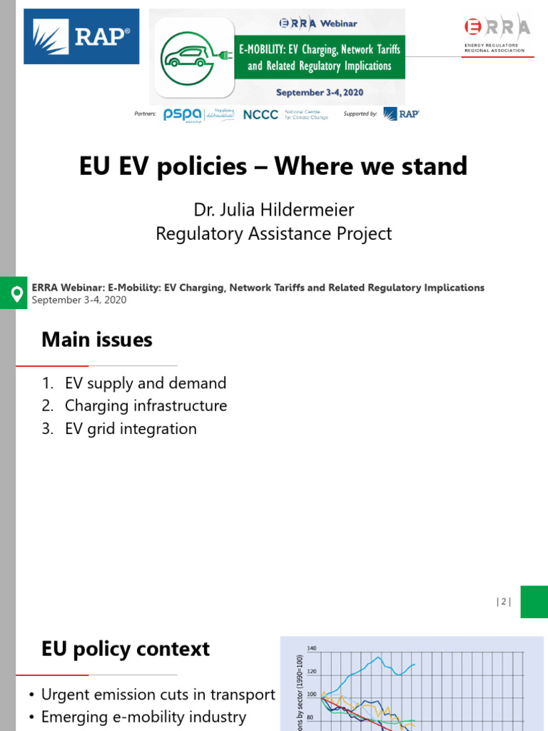 EU Policies - E Mobility Webinar | PDF | Electric Vehicle | Infrastructure