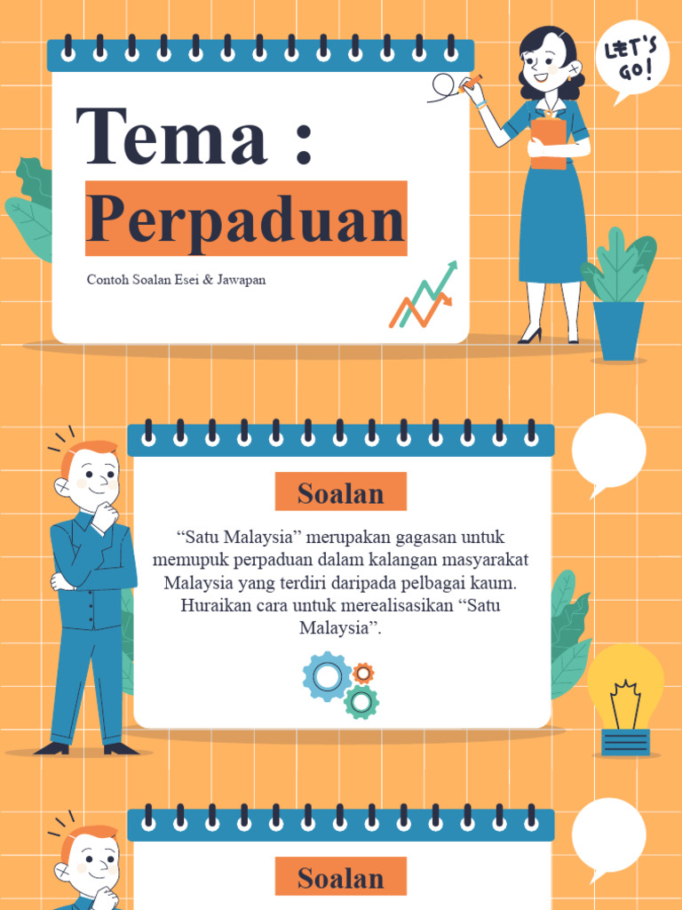 Esei Perpaduan (PAM STPM Sem 1) | PDF