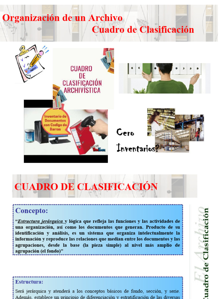MOD III-1-cuadro-de-clasificacion - Inventario-Y-Trd-2 | PDF