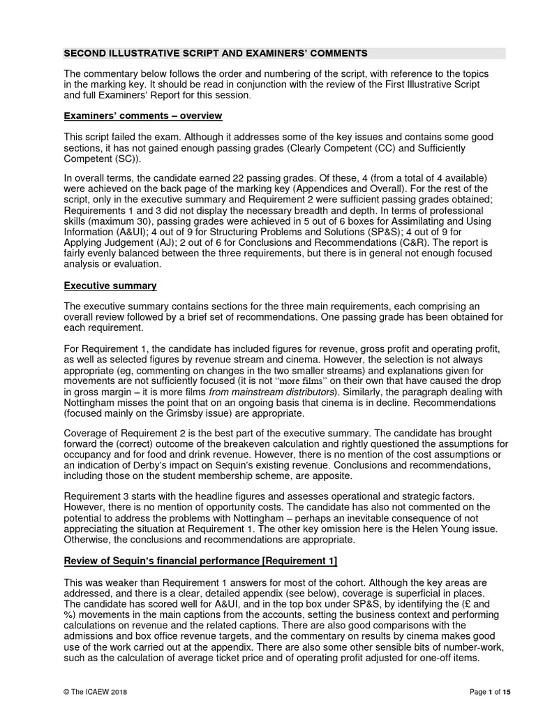 Sequin Sample Script 2 | PDF