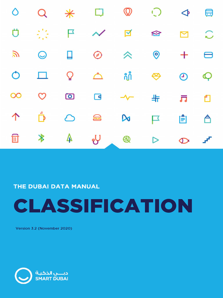 Dubai Data Manual: Classification Guide | PDF