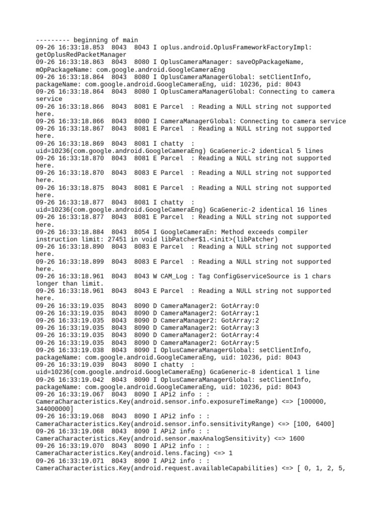 Log Cat 1695717198765 | PDF | Software Engineering | Computer Science