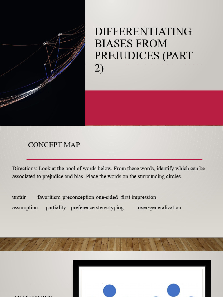 Differentiating Biases From Prejudices (Part 2) | PDF | Bias | Prejudices