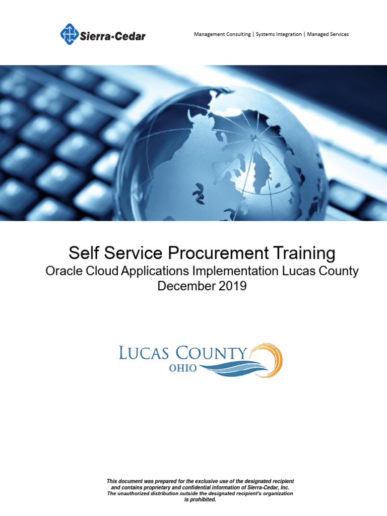 Self Service Procurement Packet Pdf Button Computing Procurement