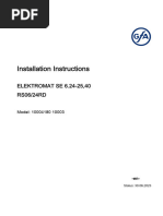 FD20 - Operator Manual | PDF | Door | Menu (Computing)