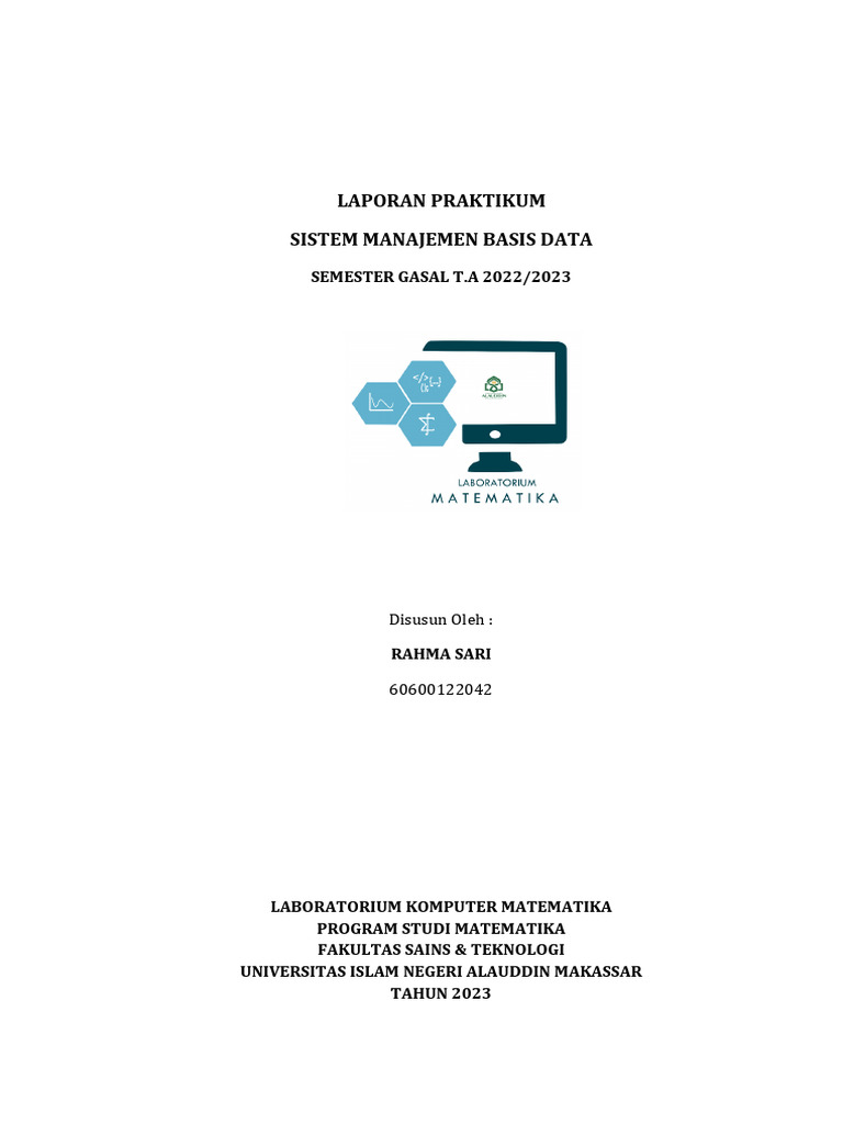 Laprak Lengkap SMBD PDF | PDF | Computers | Technology & Engineering