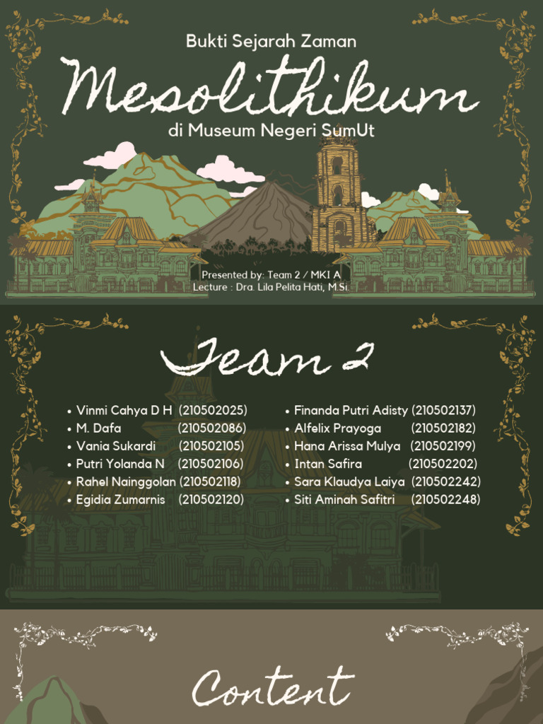 Kebudayaan dan Kehidupan Zaman Mesolitikum | PDF | Ilmu Sosial