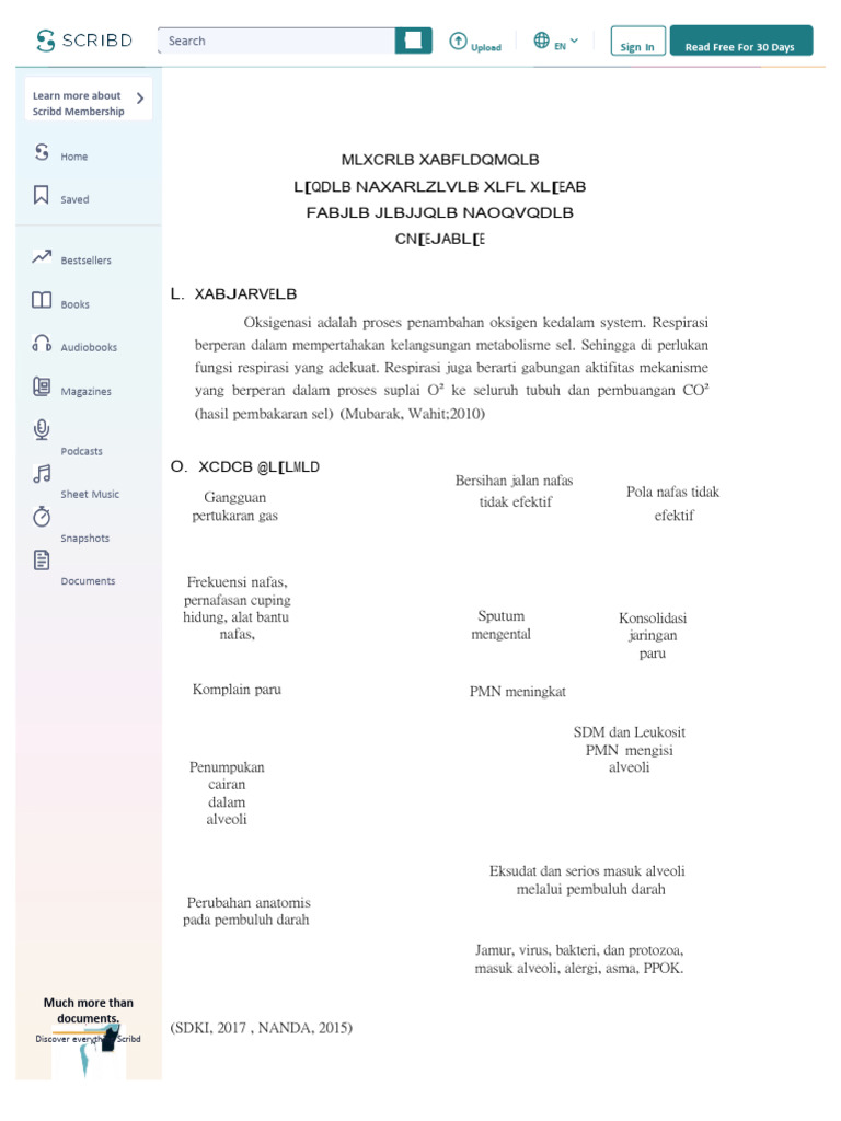 PDF 165 LP Oksigenasi Sdki | PDF