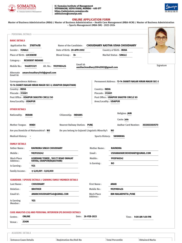 Somaiya Vidyavihar University | PDF