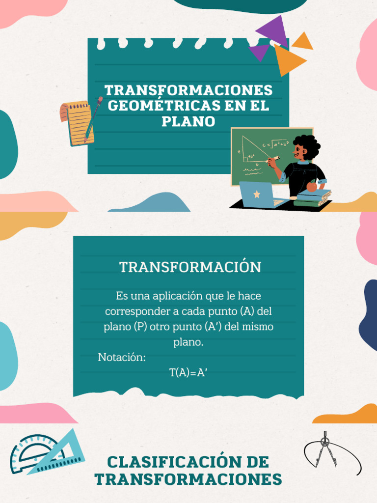 Transformaciones Geometricas en El Plano | PDF