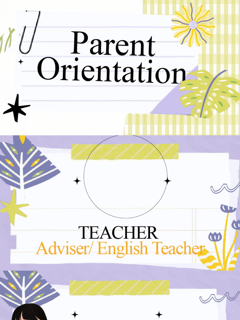Parent Orientation | PDF
