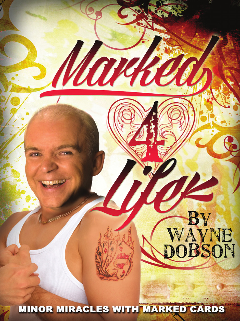 Wayne Dobson Marked 4 Life Pdf Playing Cards Games Of Chance