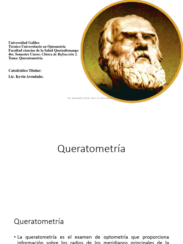 Queratometr A | PDF