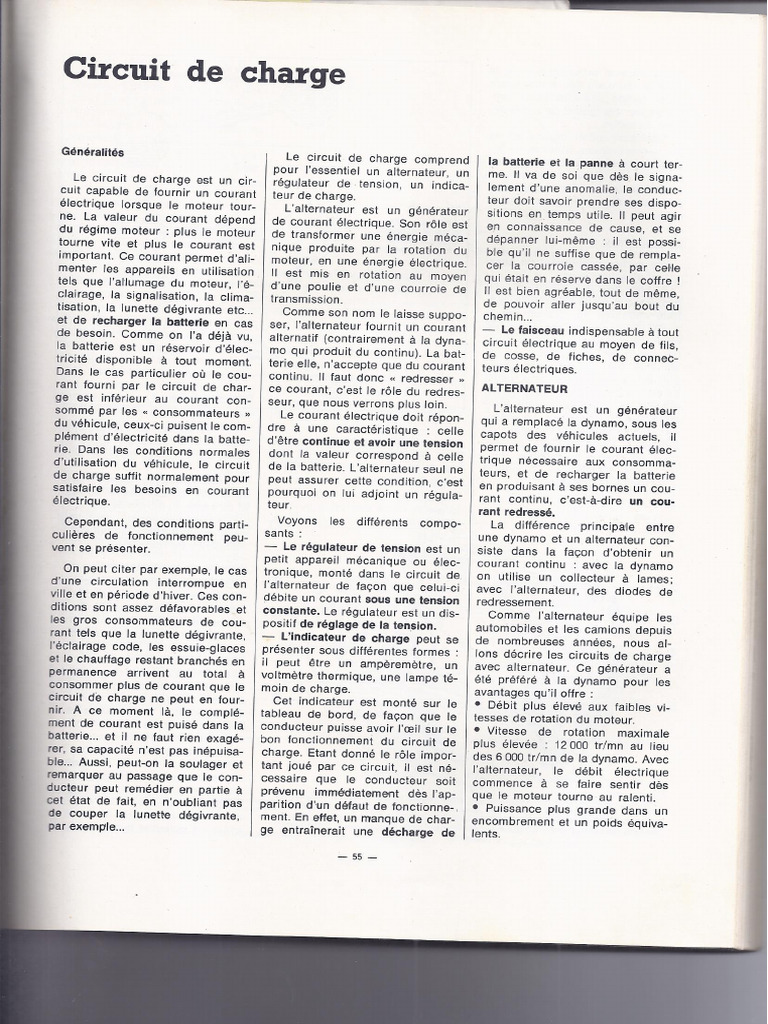 Cours Electricite Auto | PDF